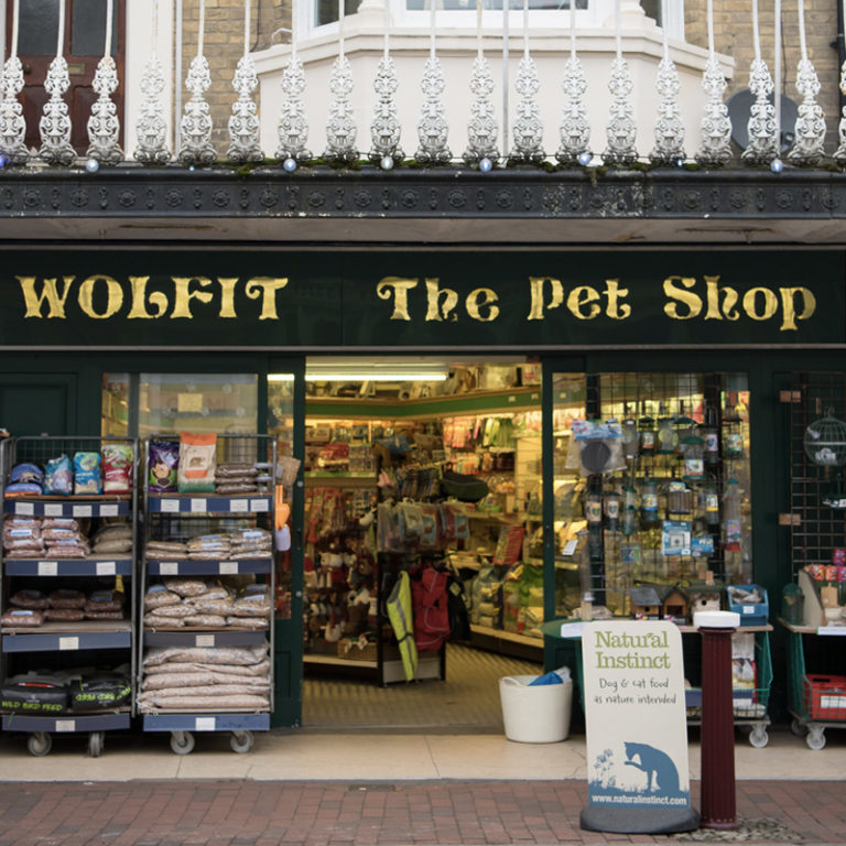 About : Wolfit. The Pet Shop in Tunbridge Wells and Pet Shop in Tonbridge.