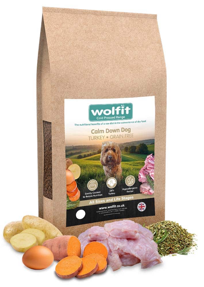 Wolfit Cold Pressed Turkey Calm Down Dog : Wolfit. The Pet Shop in ...